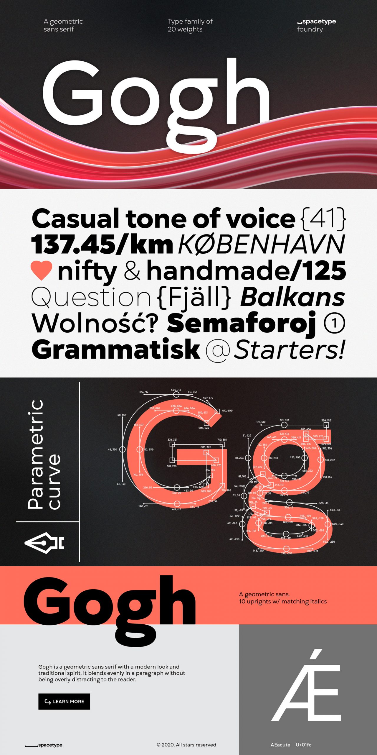 Gogh Font Family by Spacetype