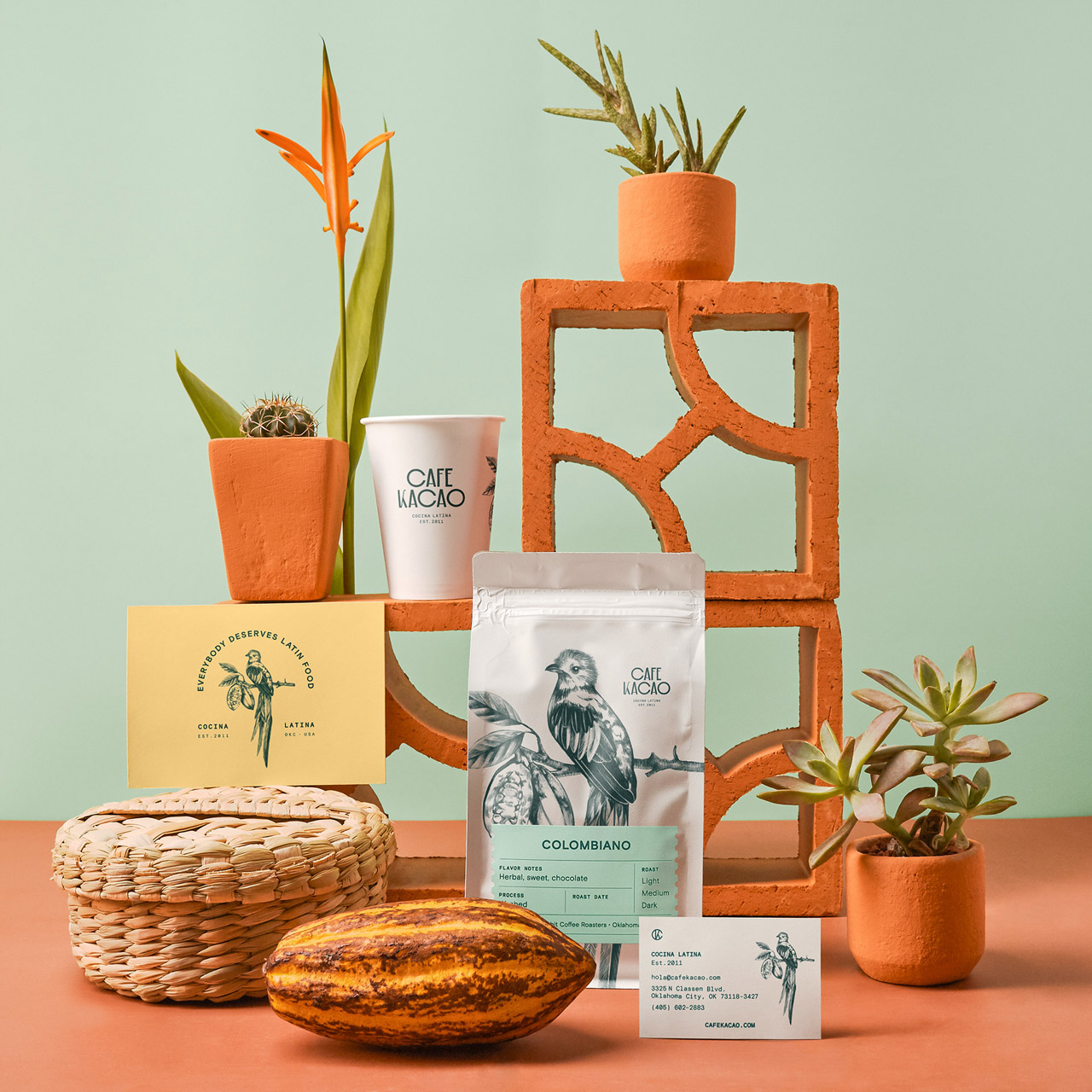 Cafe Kacao Branding by Graphic Design Studio Vegrande