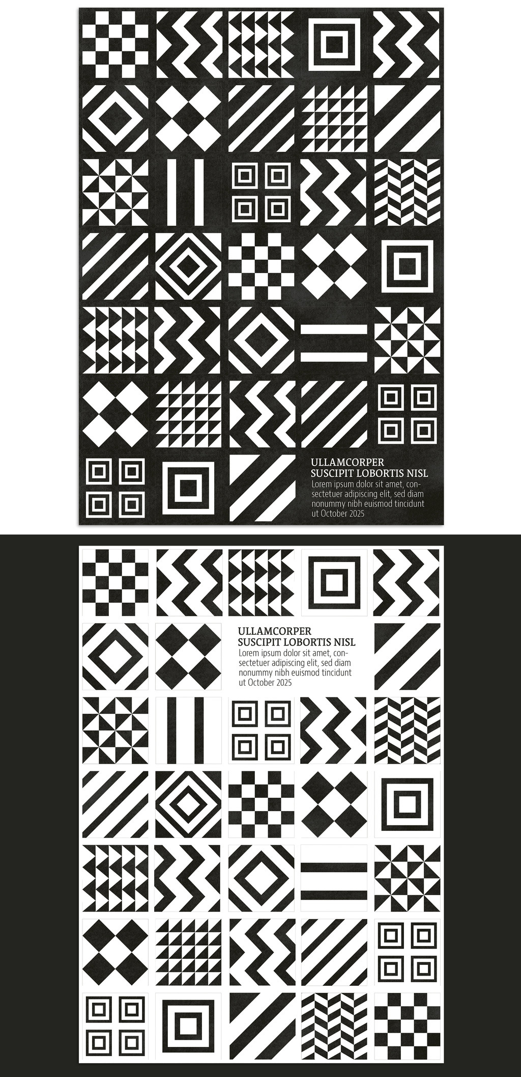 Four of the Best Geometric Poster Templates for Adobe Illustrator
