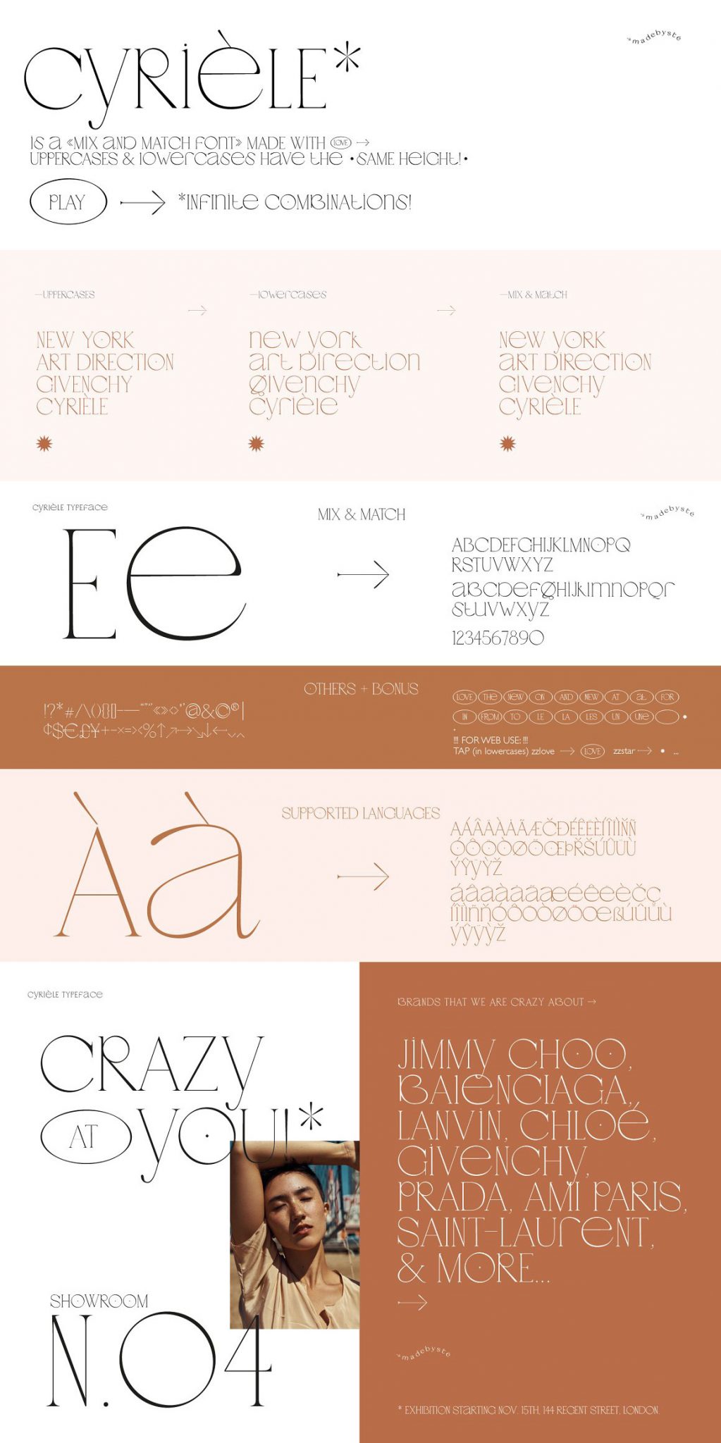 Cyriele Font from Madebysté Studio