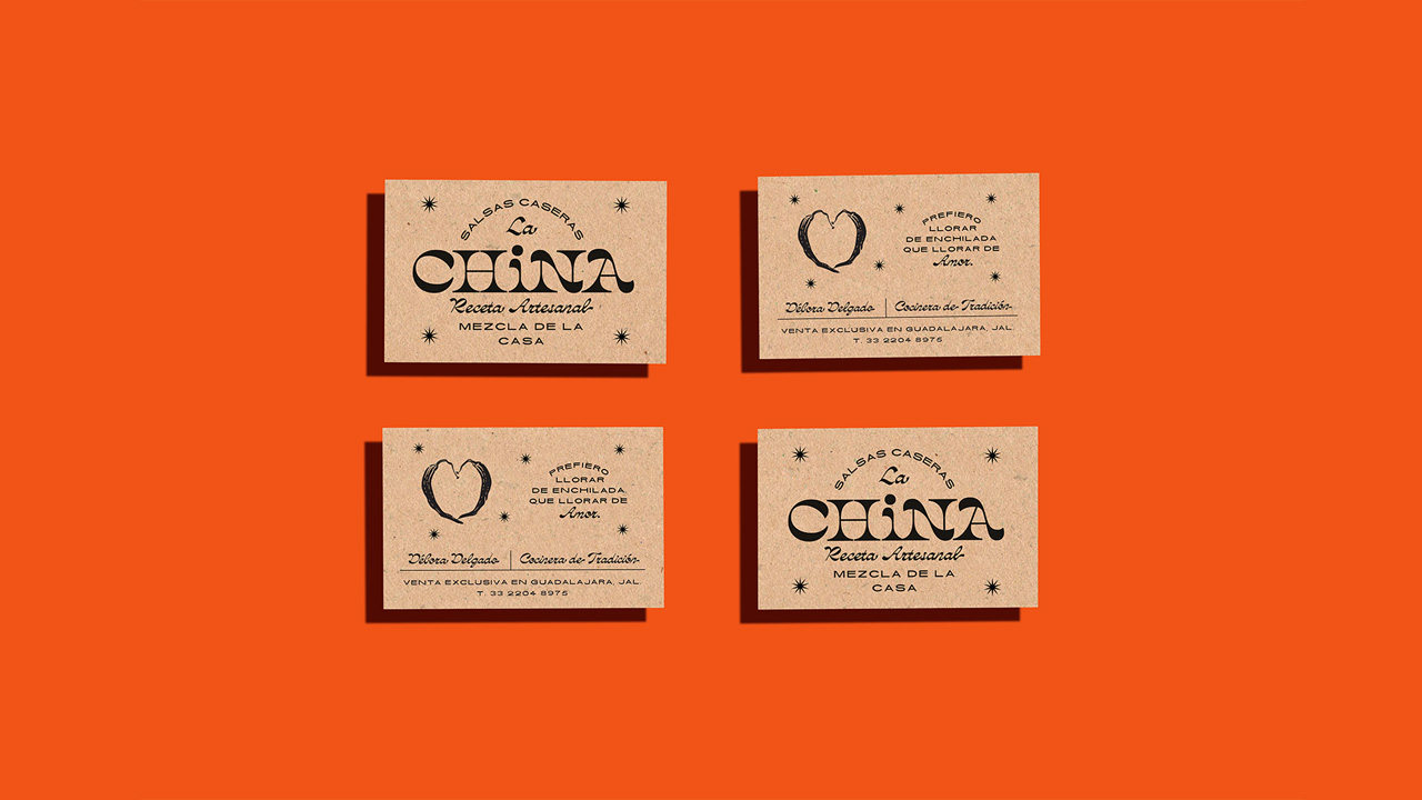 LA CHINA Brand & Packaging Design by Estudio Cariño