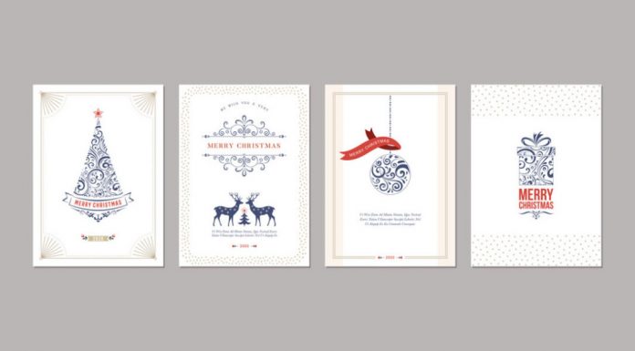 Download Christmas & Holiday Cards as Fully Editable Design Templates