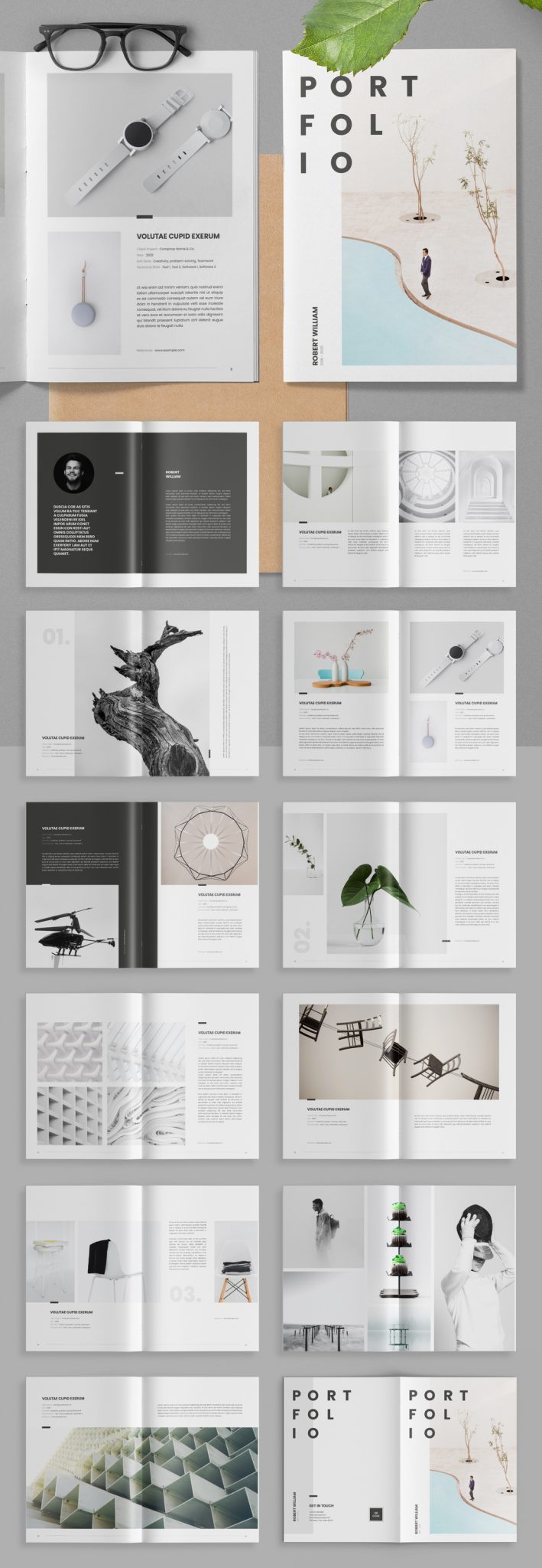 Portfolio Adobe InDesign Template