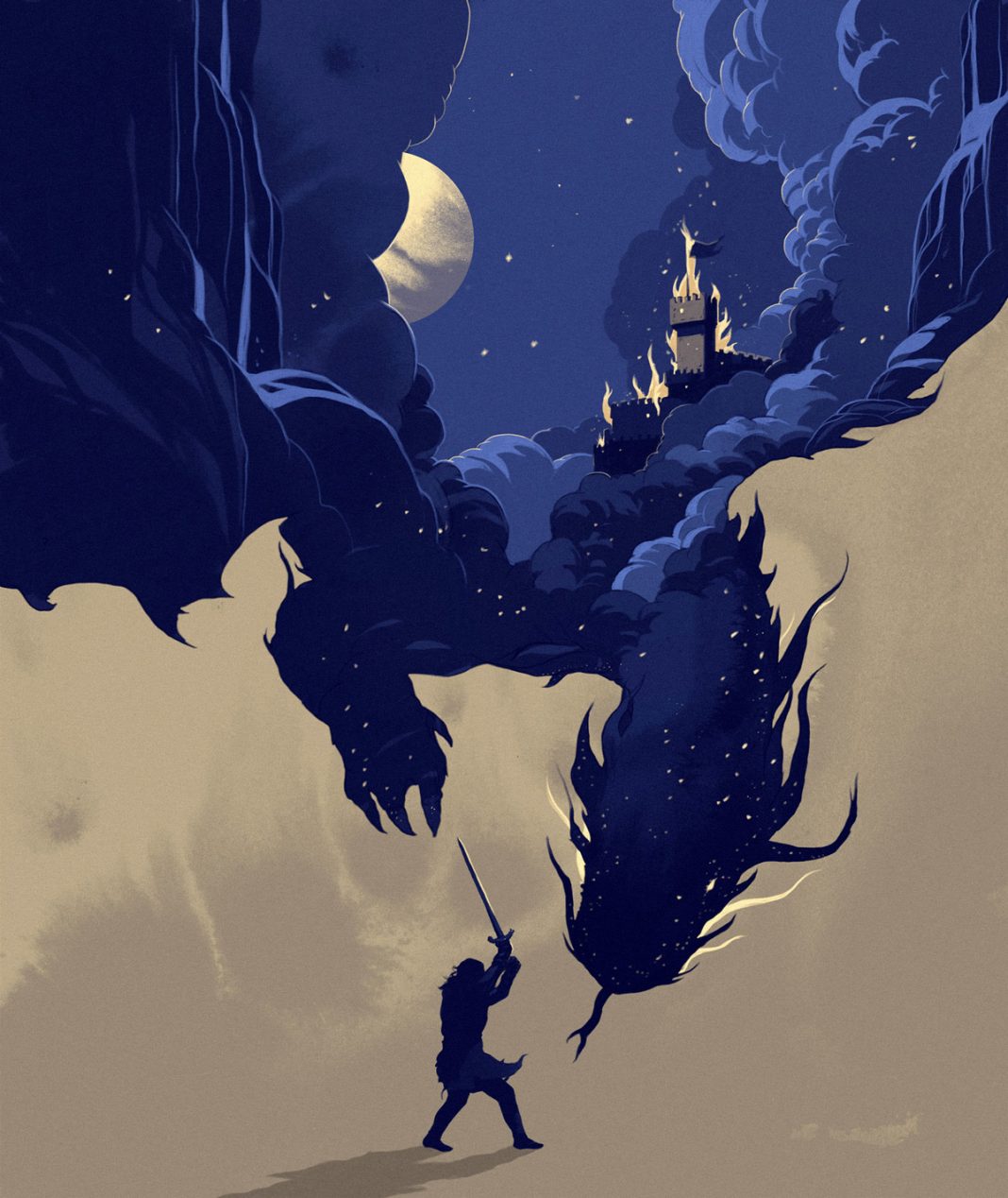 Illustrations from 2020 by Simon Prades