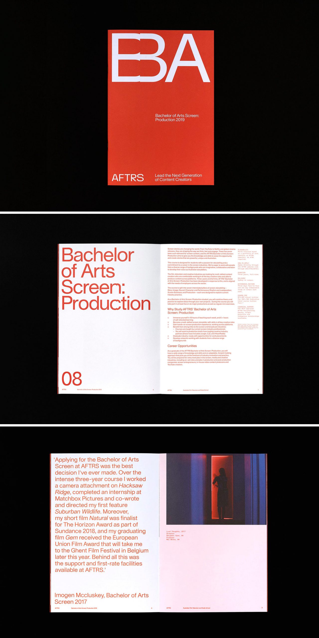 AFTRS Branding by M35