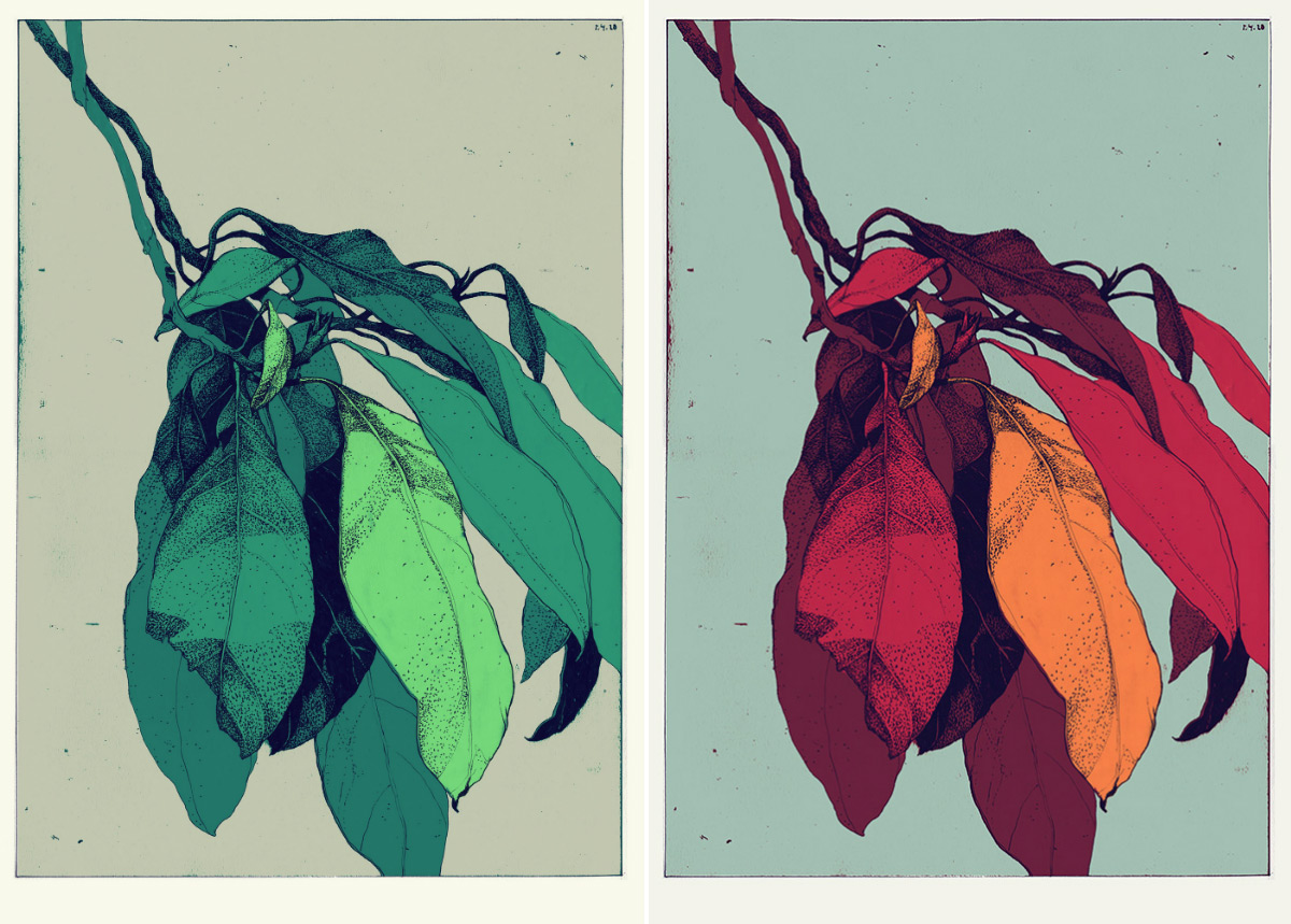 Illustrations from 2020 by Simon Prades