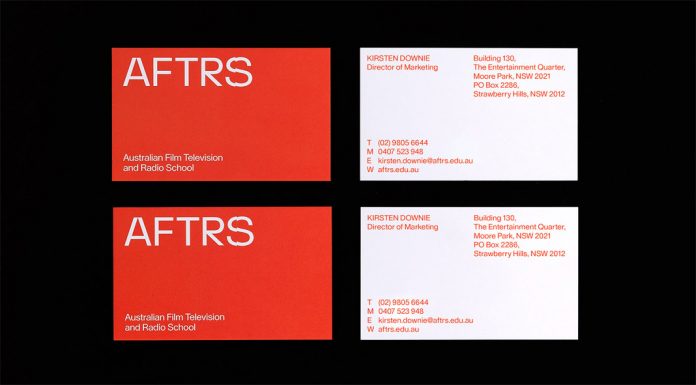 AFTRS Branding by M35