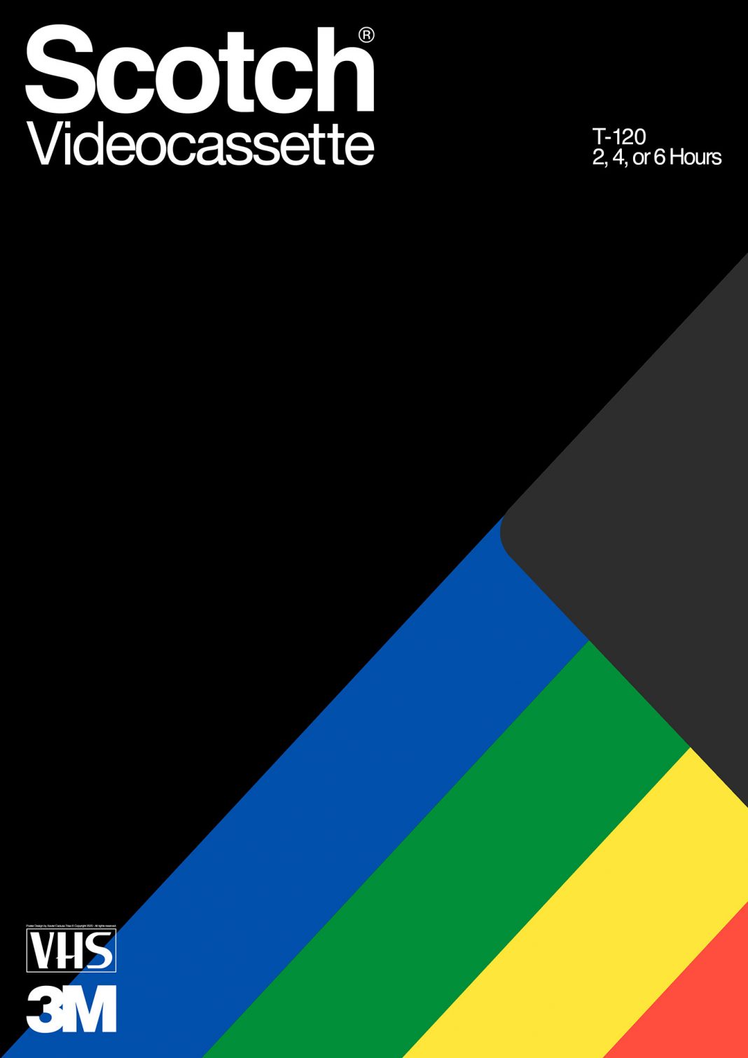 Retro Brand & Videotape Posters by Xavier Esclusa Trias