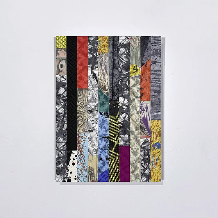 Artist Alan Steele at Westwood Gallery in New York City