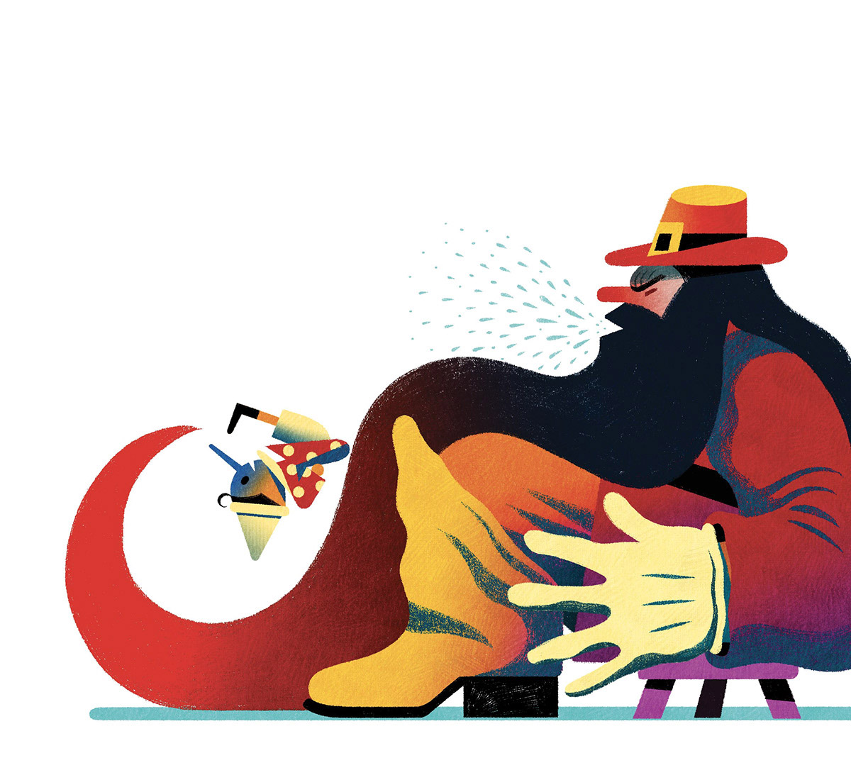 Pinocchio Illustrations by Andrea Rivola