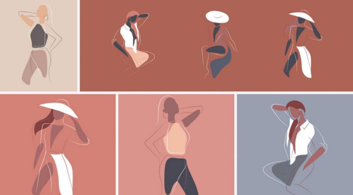 Download Vector Graphics of Feminine Drawings