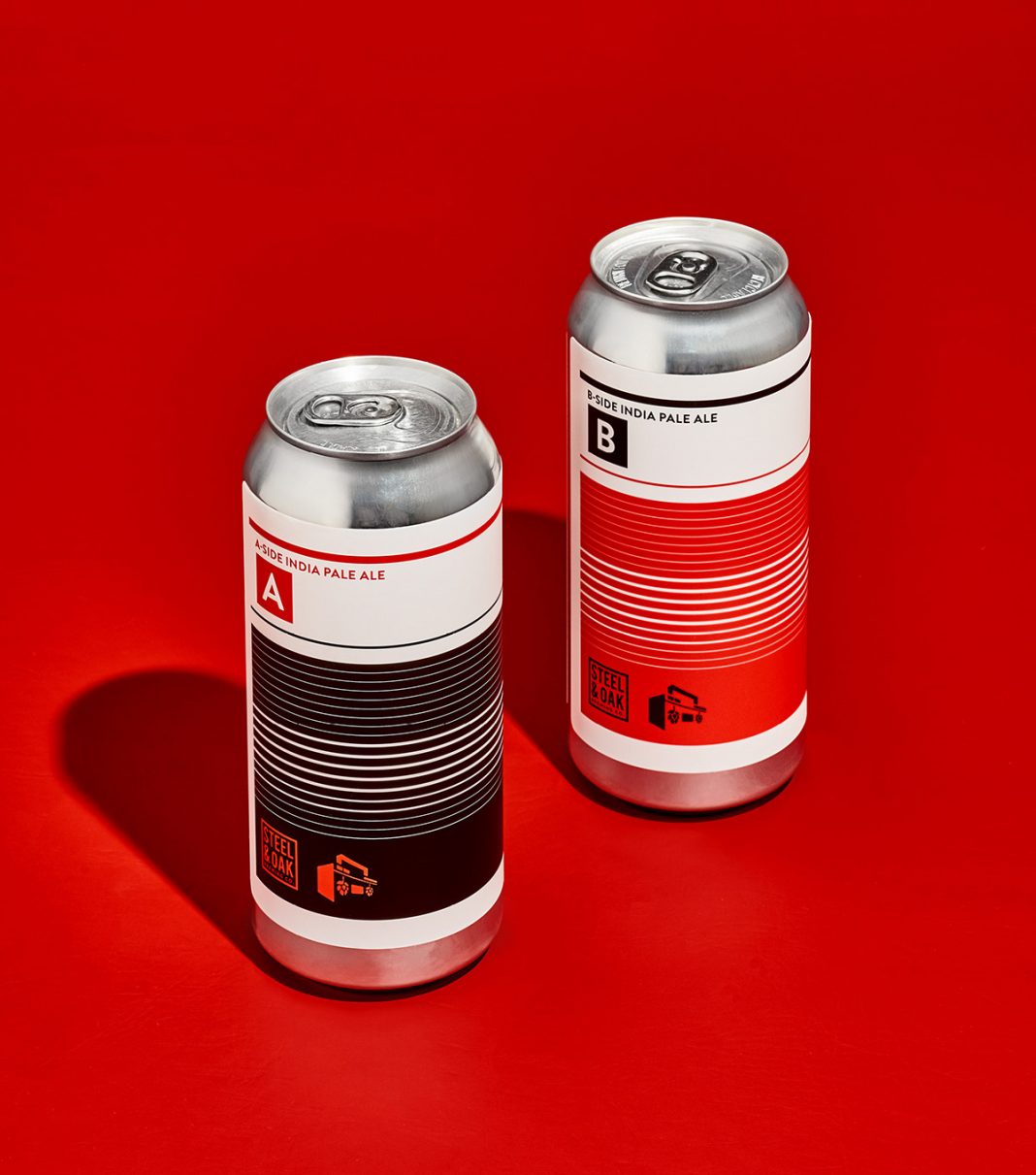 Steel & Oak Batch Cans Design by Best Studio