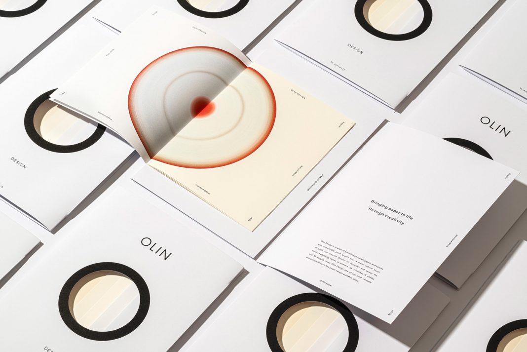 Design & Practice Rebrands Olin Paper by Antalis
