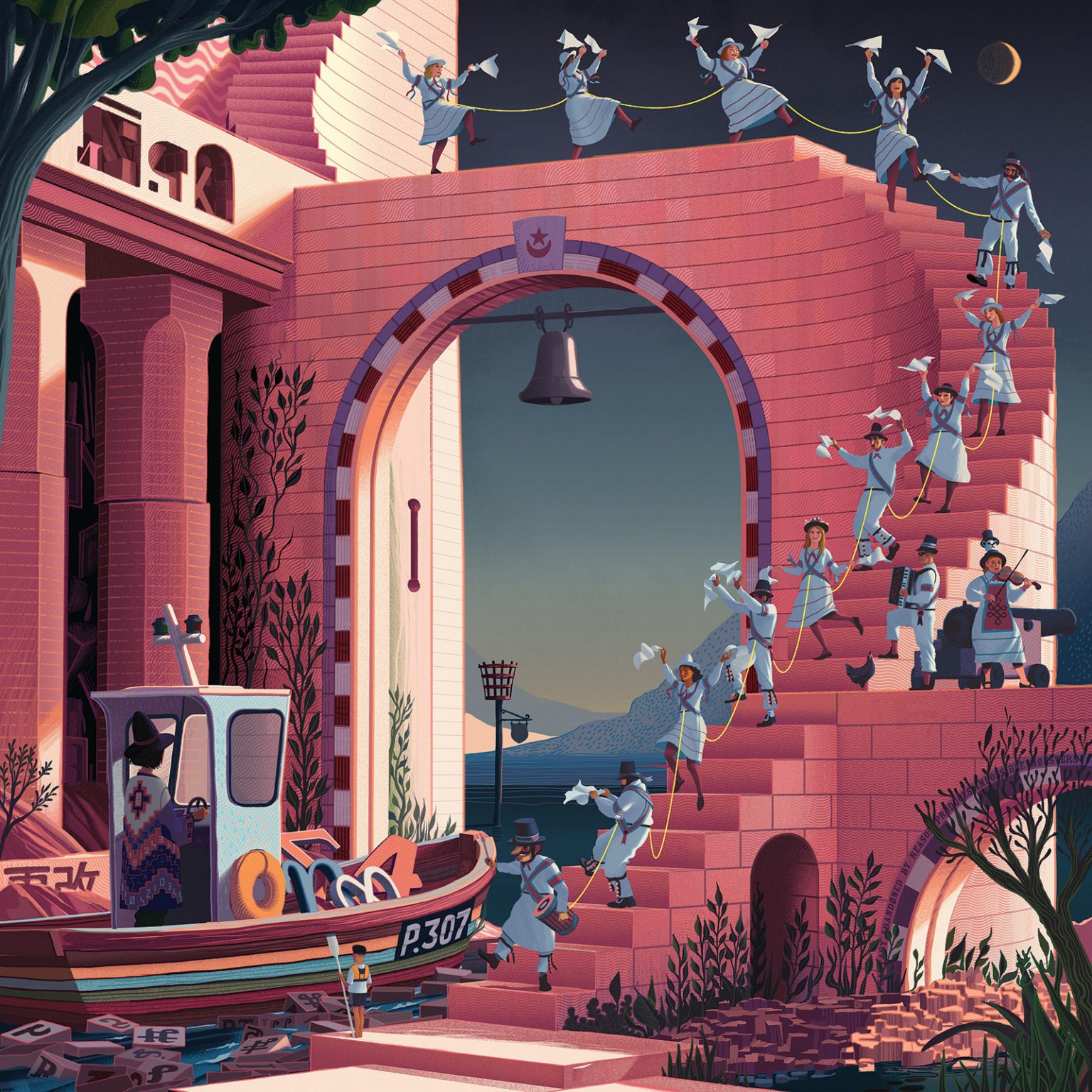 Dream States Illustration Series by Sam Chivers