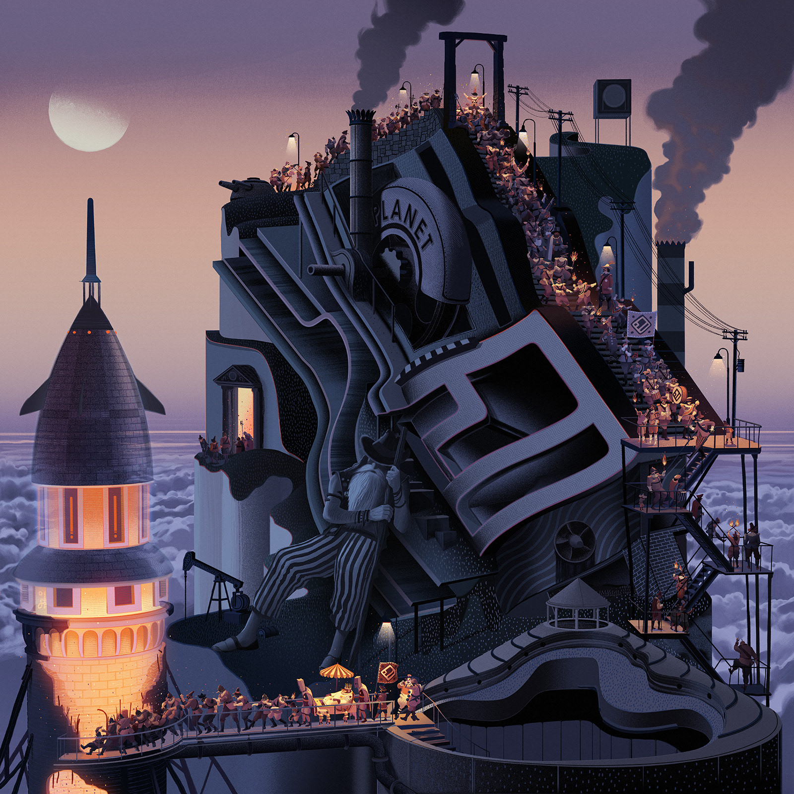 Dream States Illustration Series by Sam Chivers