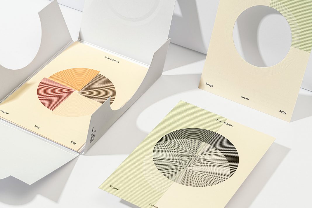 Design & Practice Rebrands Olin Paper by Antalis