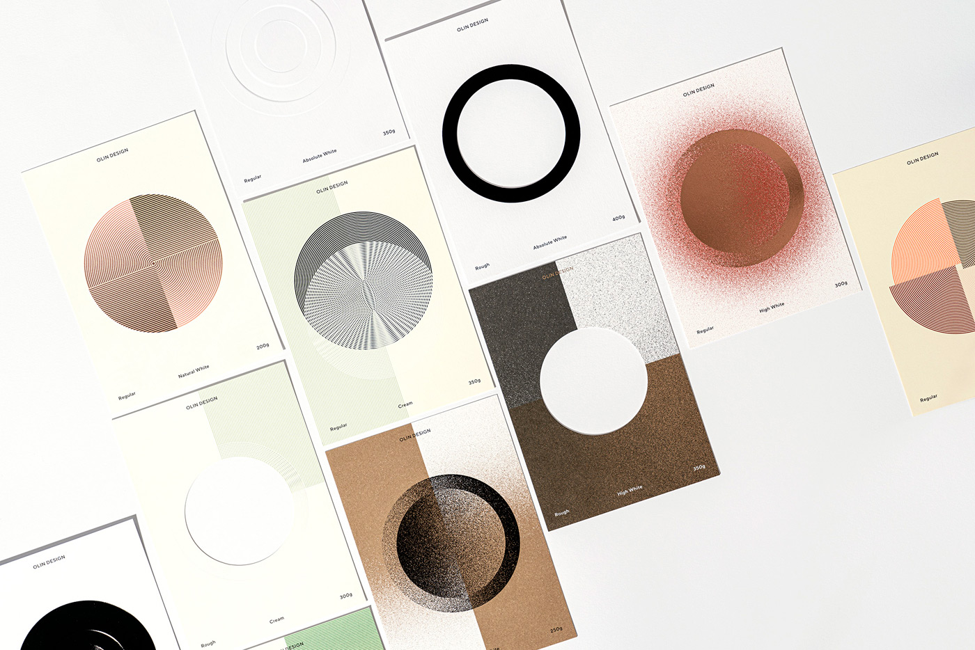 Design & Practice Rebrands Olin Paper by Antalis