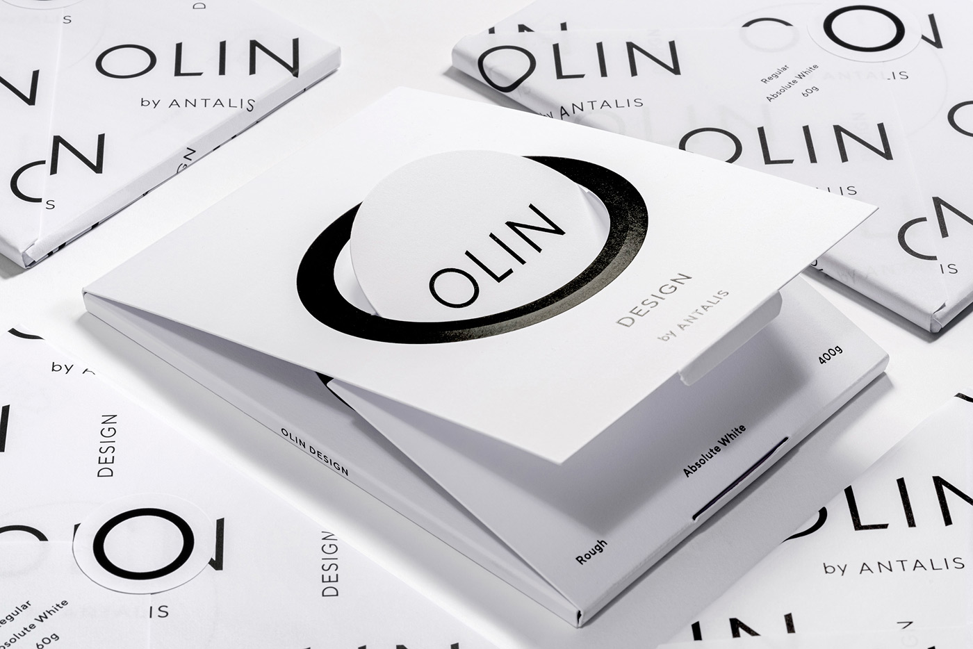 Design & Practice Rebrands Olin Paper by Antalis