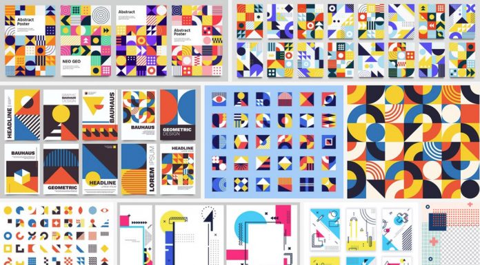 Bauhaus Poster Designs — Vector Templates