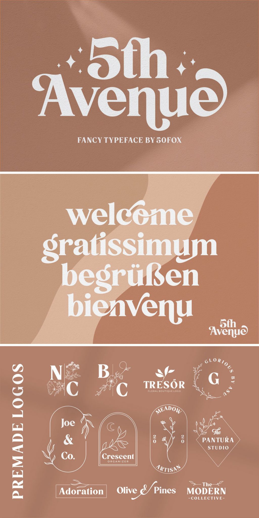 5th Avenue Font by 50Fox