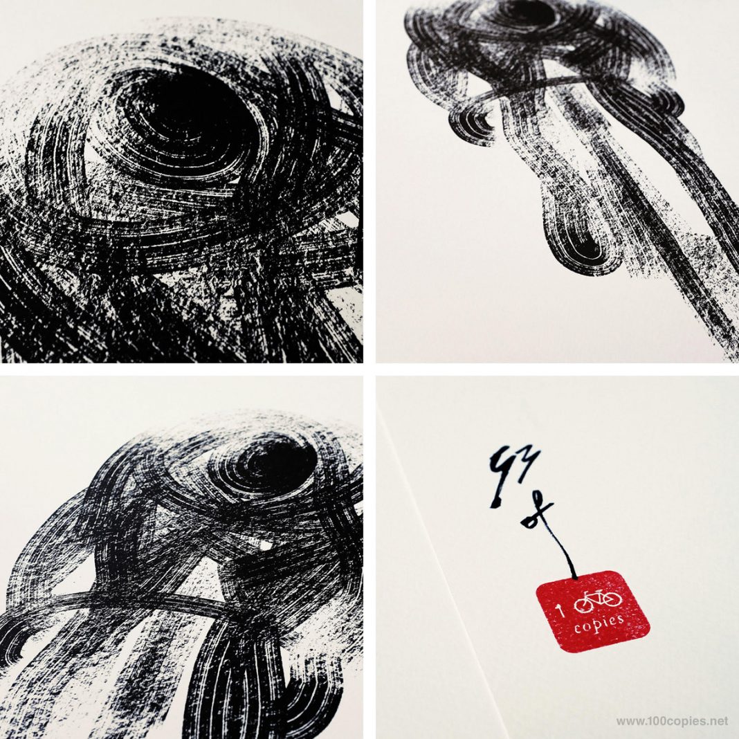 Journey To Zen: Bicycle Art Print #48 by 100copies