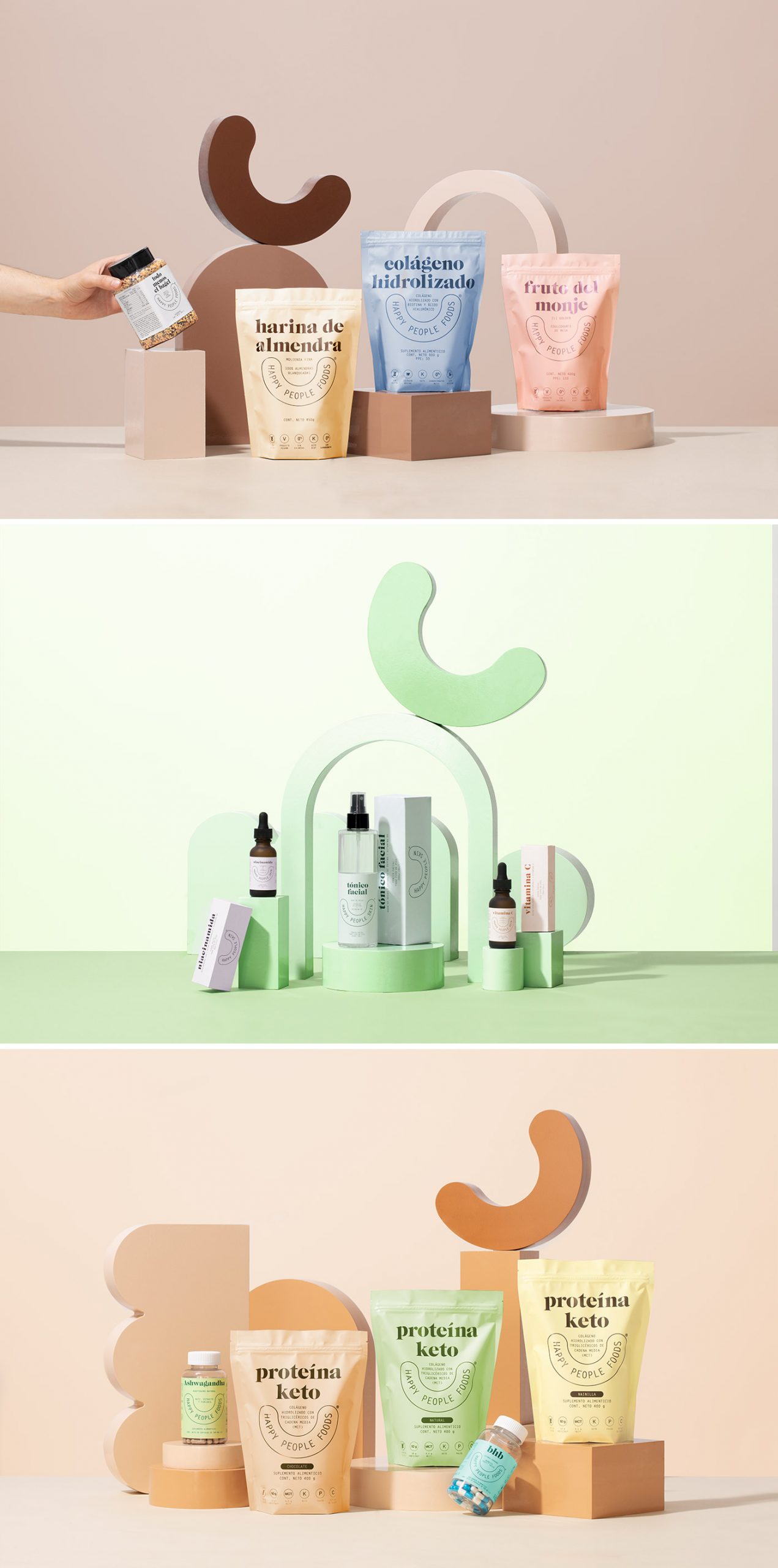 Happy People Branding by Anagrama Studio