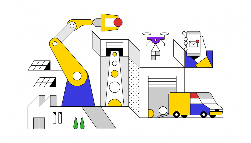 Designit Brand Illustrations by Justina Leisyte