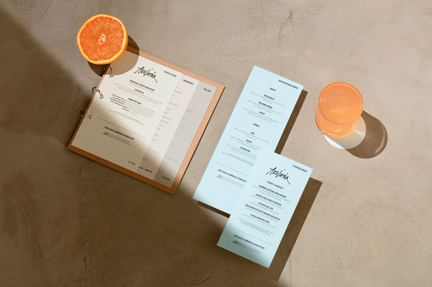 Azulinda Branding by Anagrama Studio