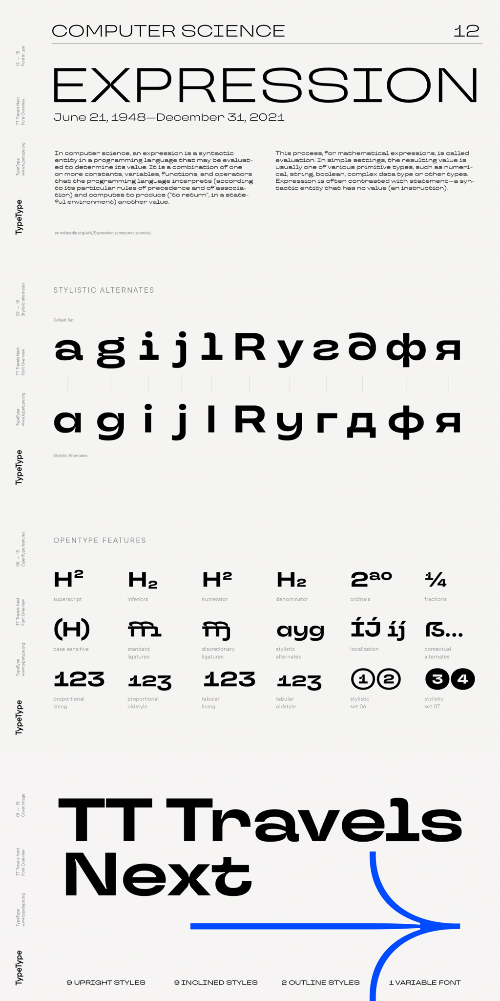 TT Travels Next Font Family by TypeType