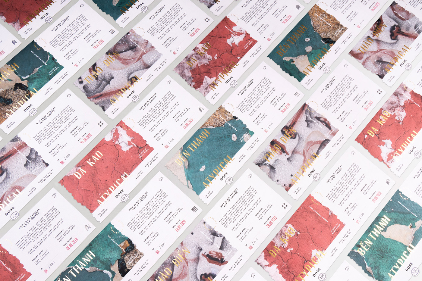 Atypical Coffee Branding by Behalf Studio