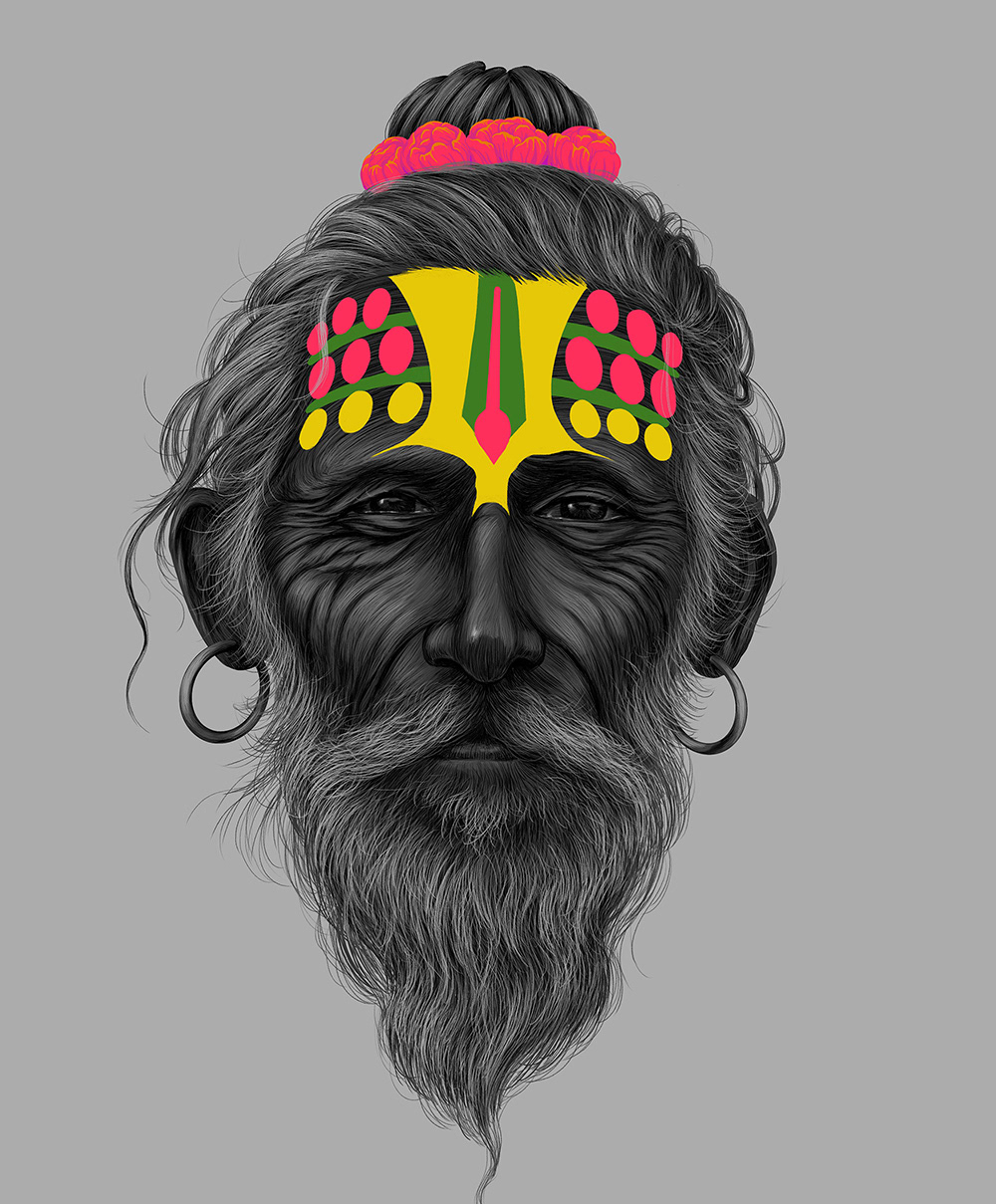 Portrait Experiments by Muhammed Sajid