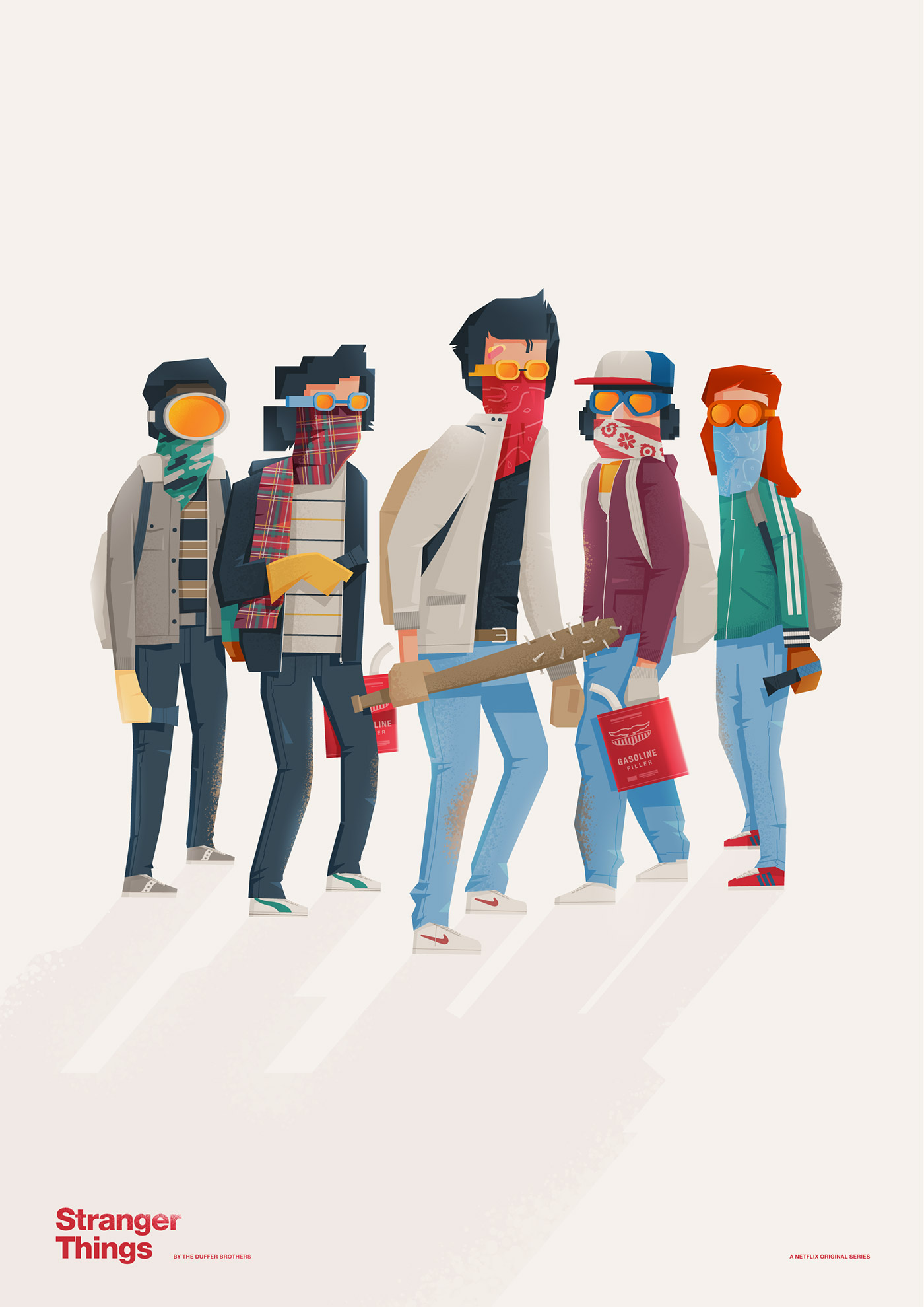 Stranger Things Fan Art by Maciek Blaźniak