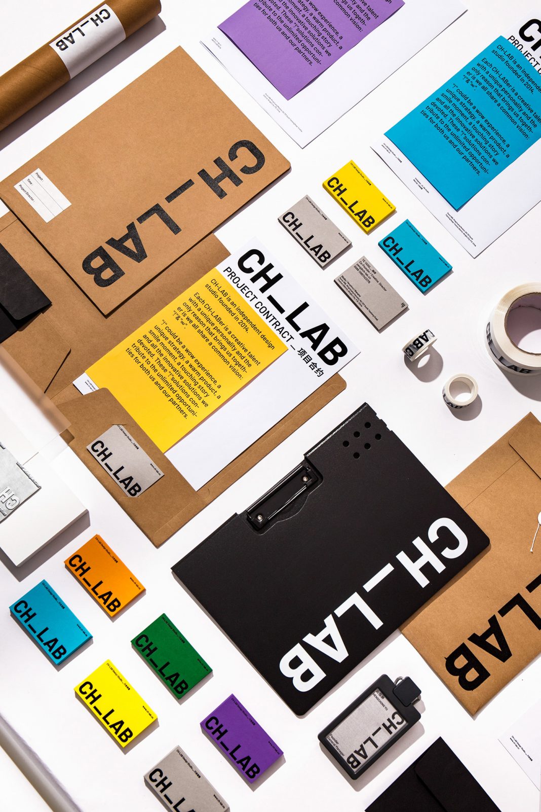CH-LAB Brand Identity