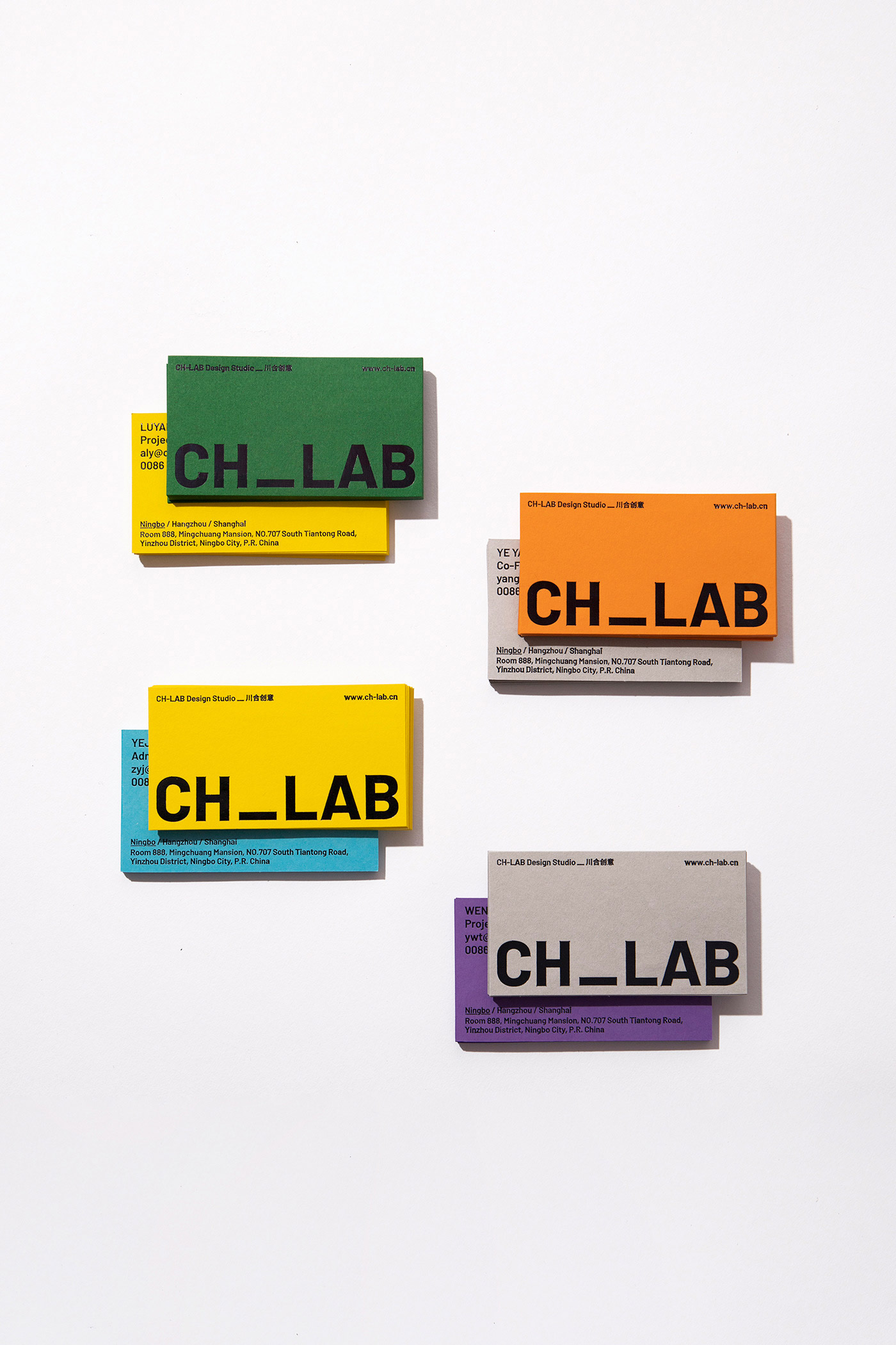 CH-LAB Brand Identity