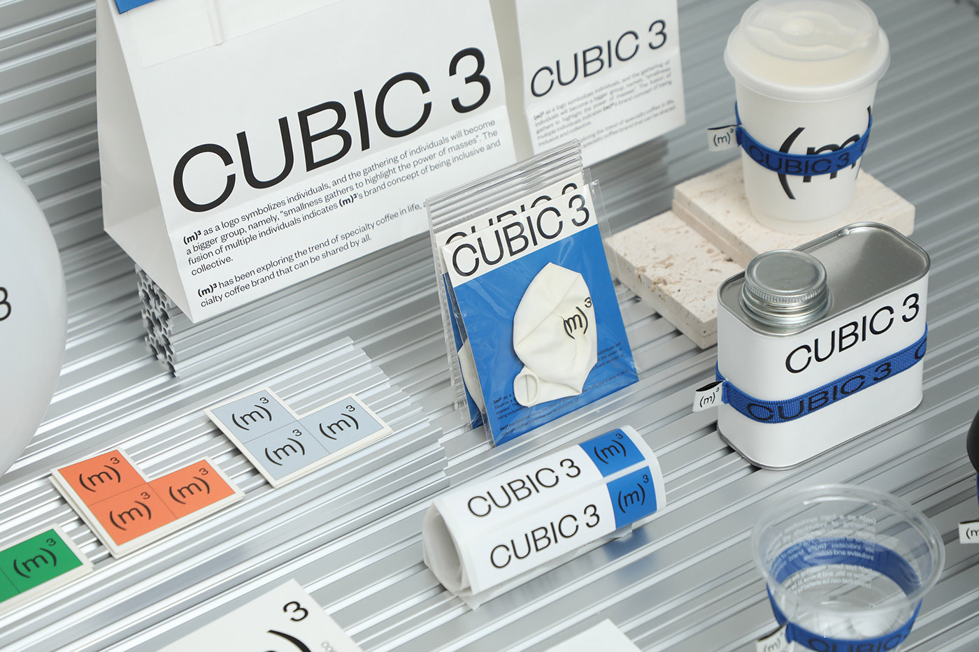 CUBIC3 Branding by Low Key Design