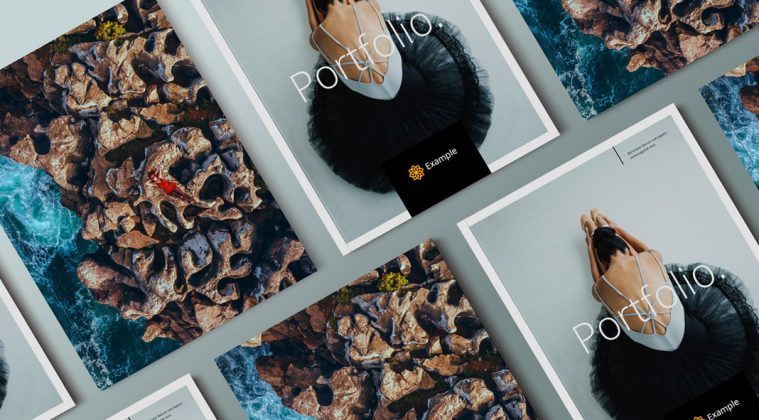 Photography Portfolio InDesign Template by GraphicArtist