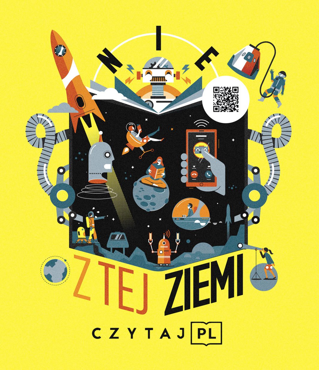 Out of This World Illustrations by Adam Q for the READ Project