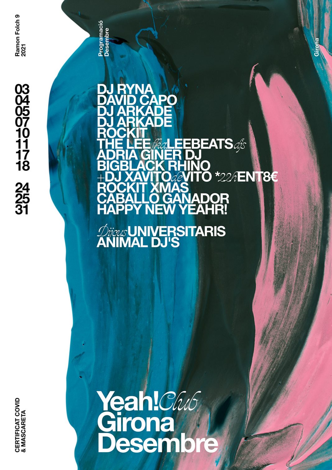 Posters from 2021 by Quim Marin Studio