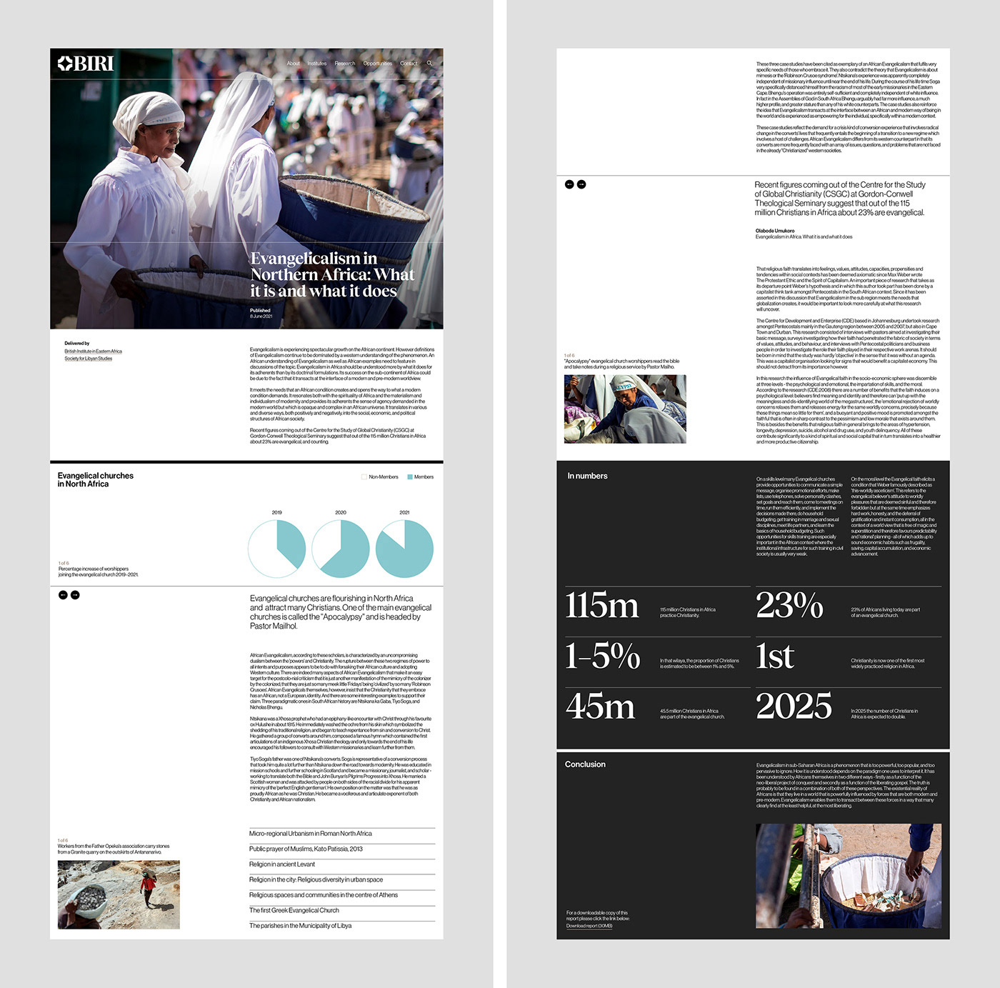 Branding by Studio Only for the British International Research Institutes