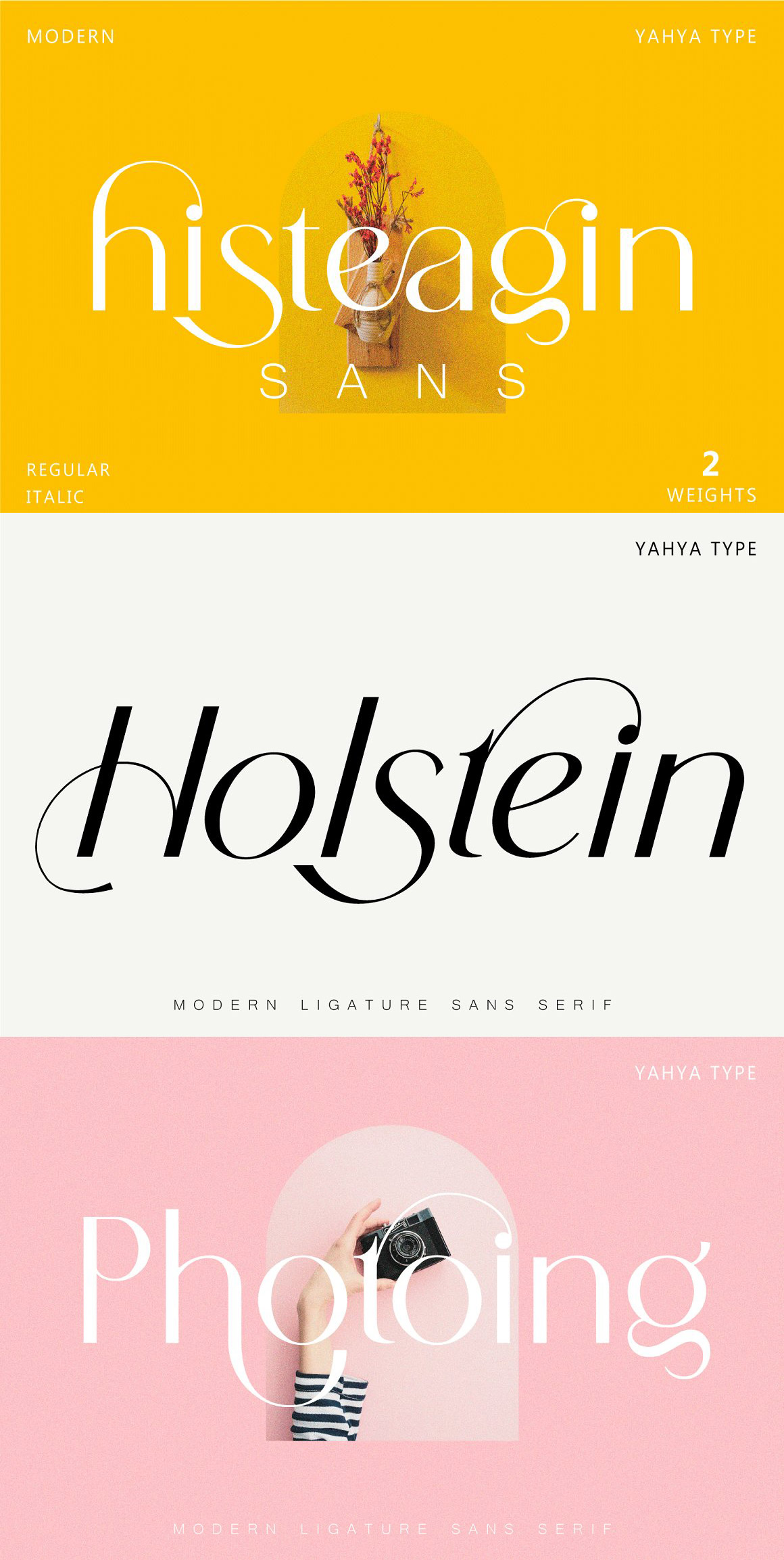 Histeagin Sans Font by Yahya Type