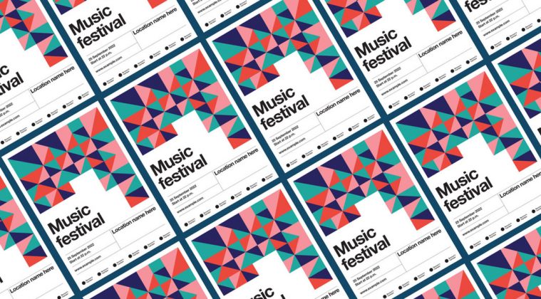 Professional Event Flyer and Poster Template for Adobe Illustrator