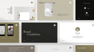 Adobe InDesign Brand Guidelines Presentation Template from PixWork