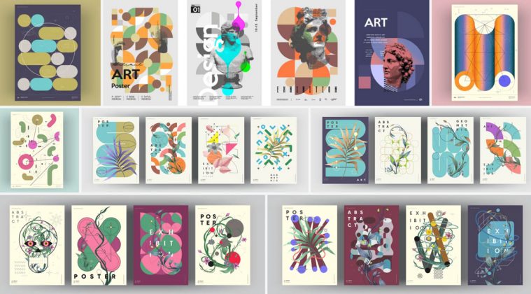 Download These Graphic Poster Design Templates as Vector Graphics