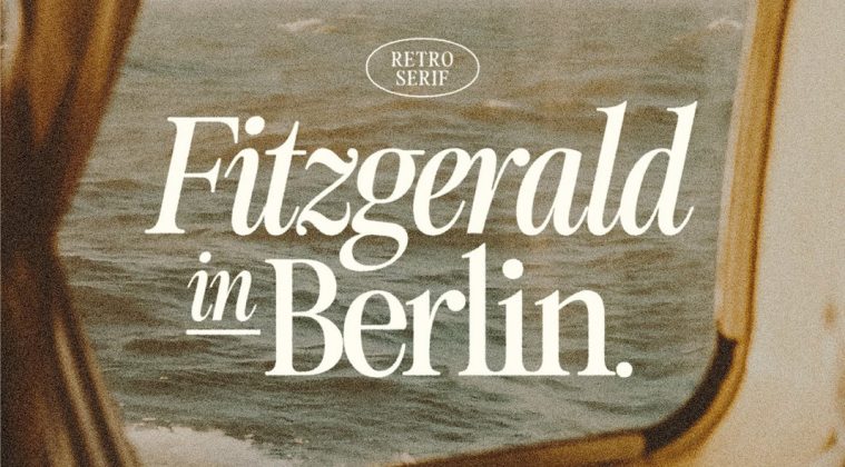 Fitzgerald Font by Harmonais Visual