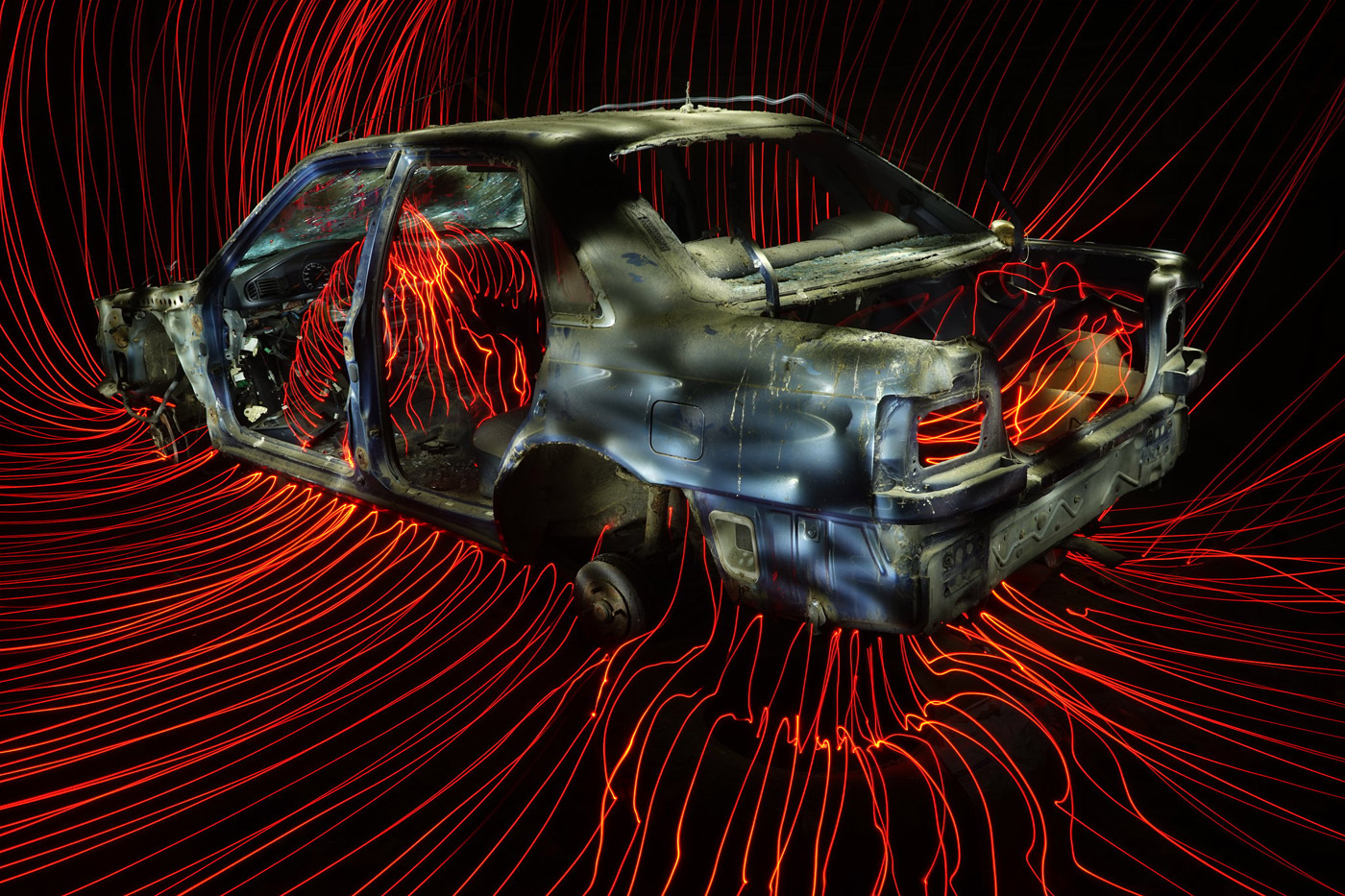 Light Art Photos by Janne Parviainen – My sun studio