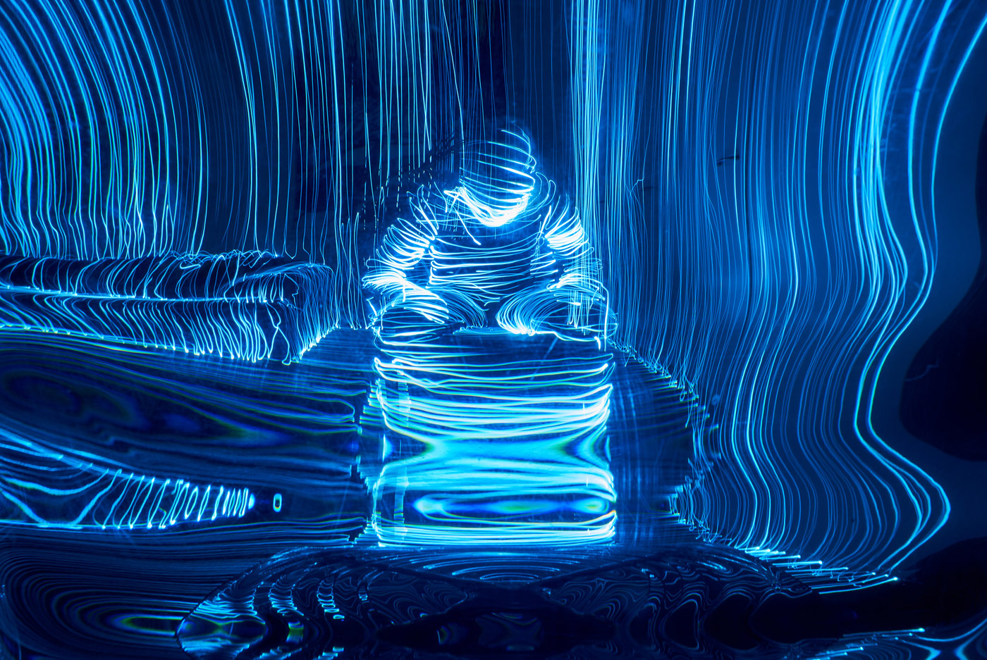 Light Art Photos by Janne Parviainen – My sun studio