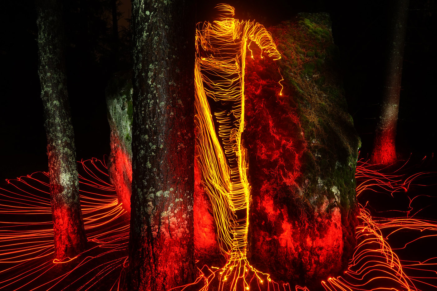 Light Art Photos by Janne Parviainen – My sun studio