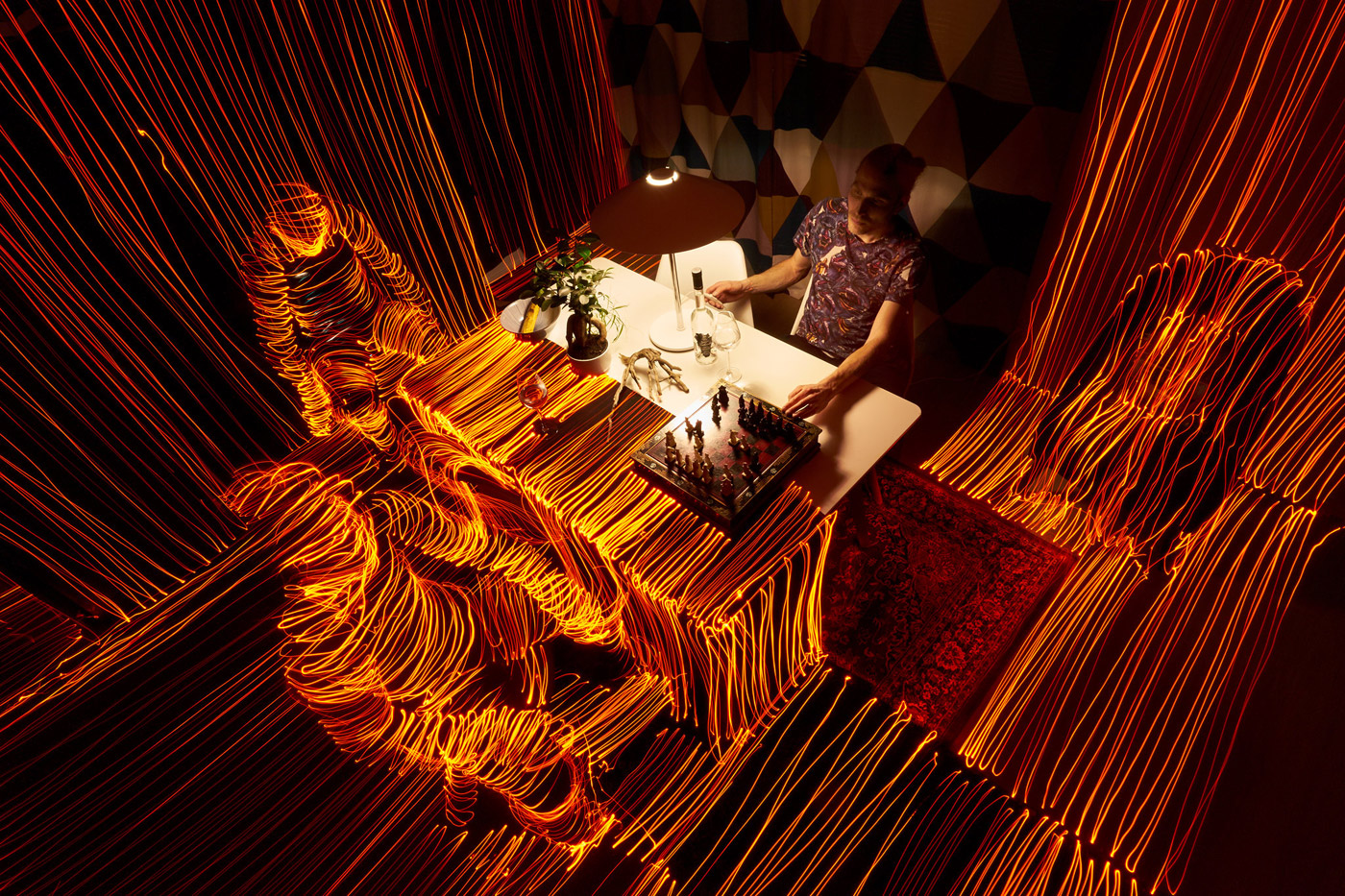 Light Art Photos by Janne Parviainen – My sun studio