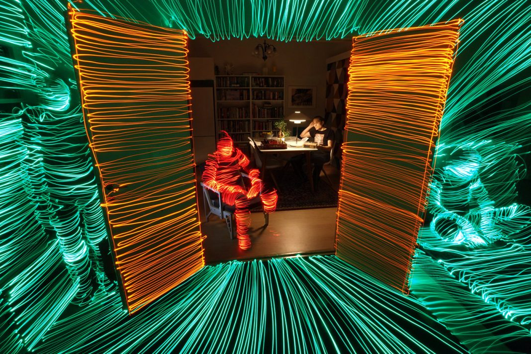 Light Art Photos by Janne Parviainen
