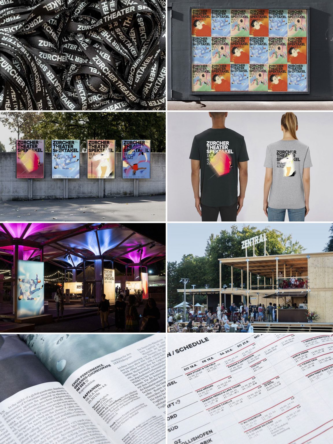 Campaign & Visual Communication for Zürcher Theater Spektakel by Studio ...